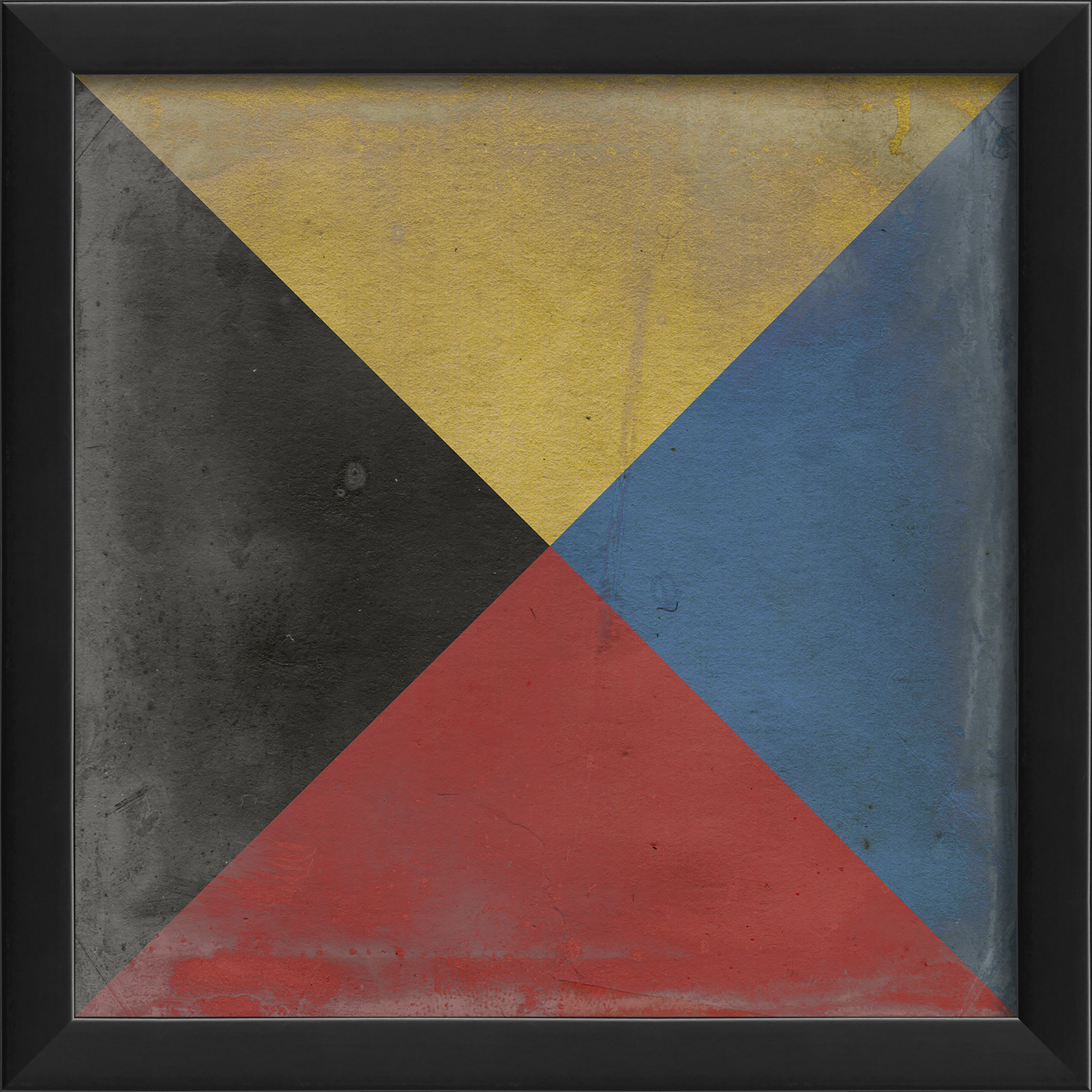 The Artwork Factory Signal Flag Z - Picture Frame Graphic Art Print - Wayfair Canada